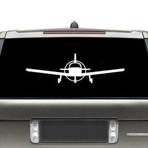 Piper Cherokee PA-28 Front Self Adhesive Decal/sticker Vinyl / Airplane ...