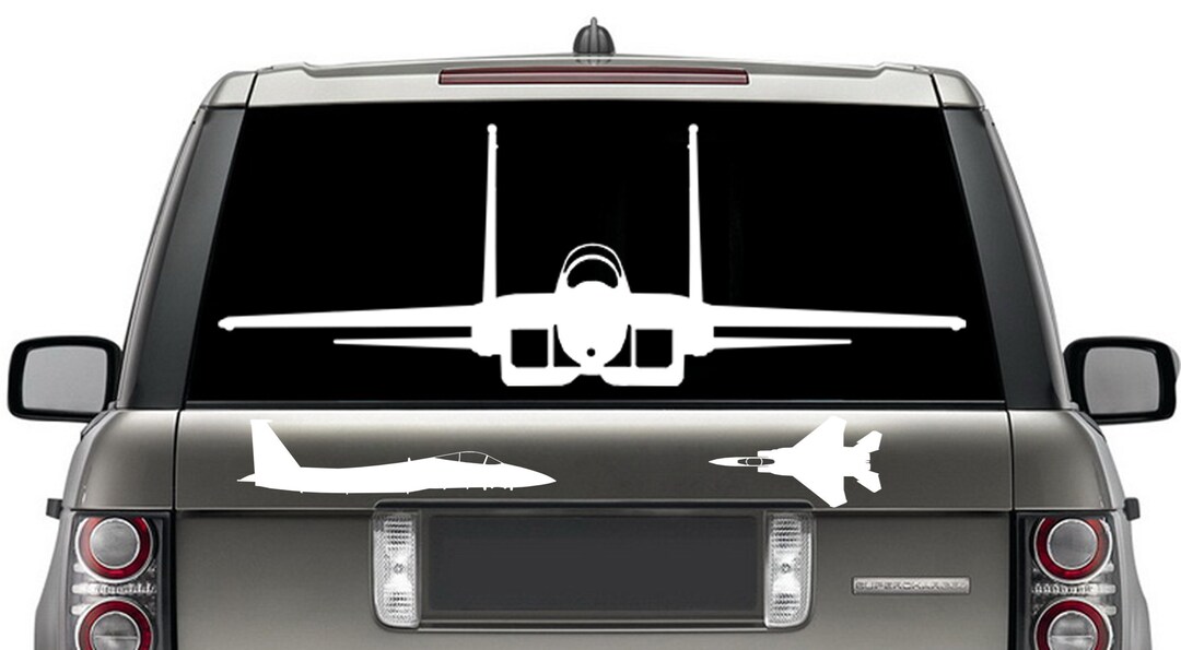 Mcdonnell Douglas F-15 Eagle Vinyl Sticker / Military Aviation ...