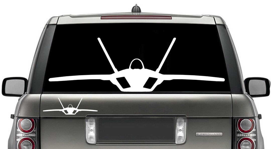 Lockheed Martin F-22 Raptor Vinyl Sticker / Military Aviation ...