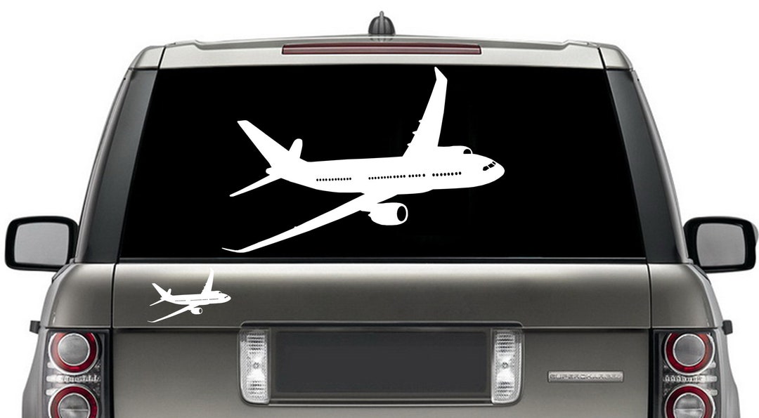 Airbus A350 Decal Front Self Adhesive Decal/sticker Vinyl / Airplane ...