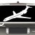 Boeing B737-800 Self Adhesive Decal/sticker Airplane Wall Art / Flight ...