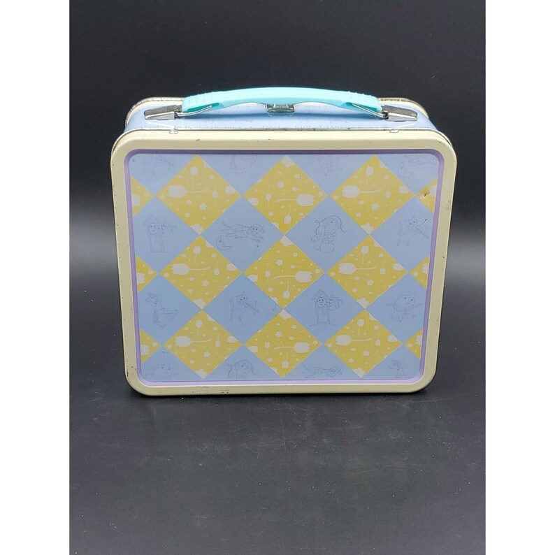 Vintage Mother Goose Metal Lunch Box - Etsy