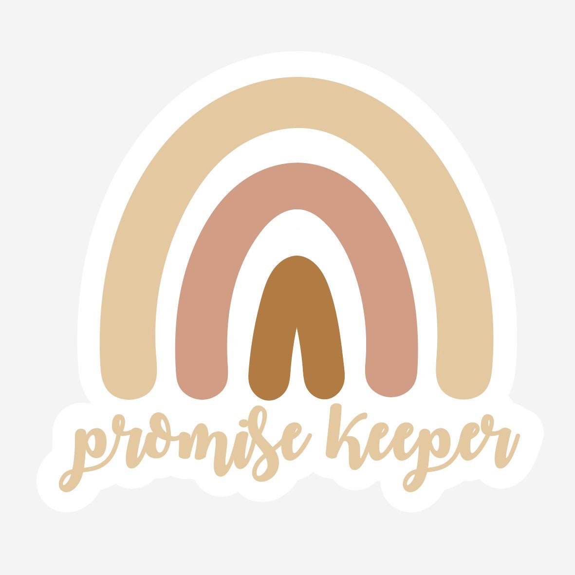 Promise Keeper Waterproof Sticker | Etsy