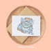 Police Birthday Card: Bento Cake Design (printable) - Etsy