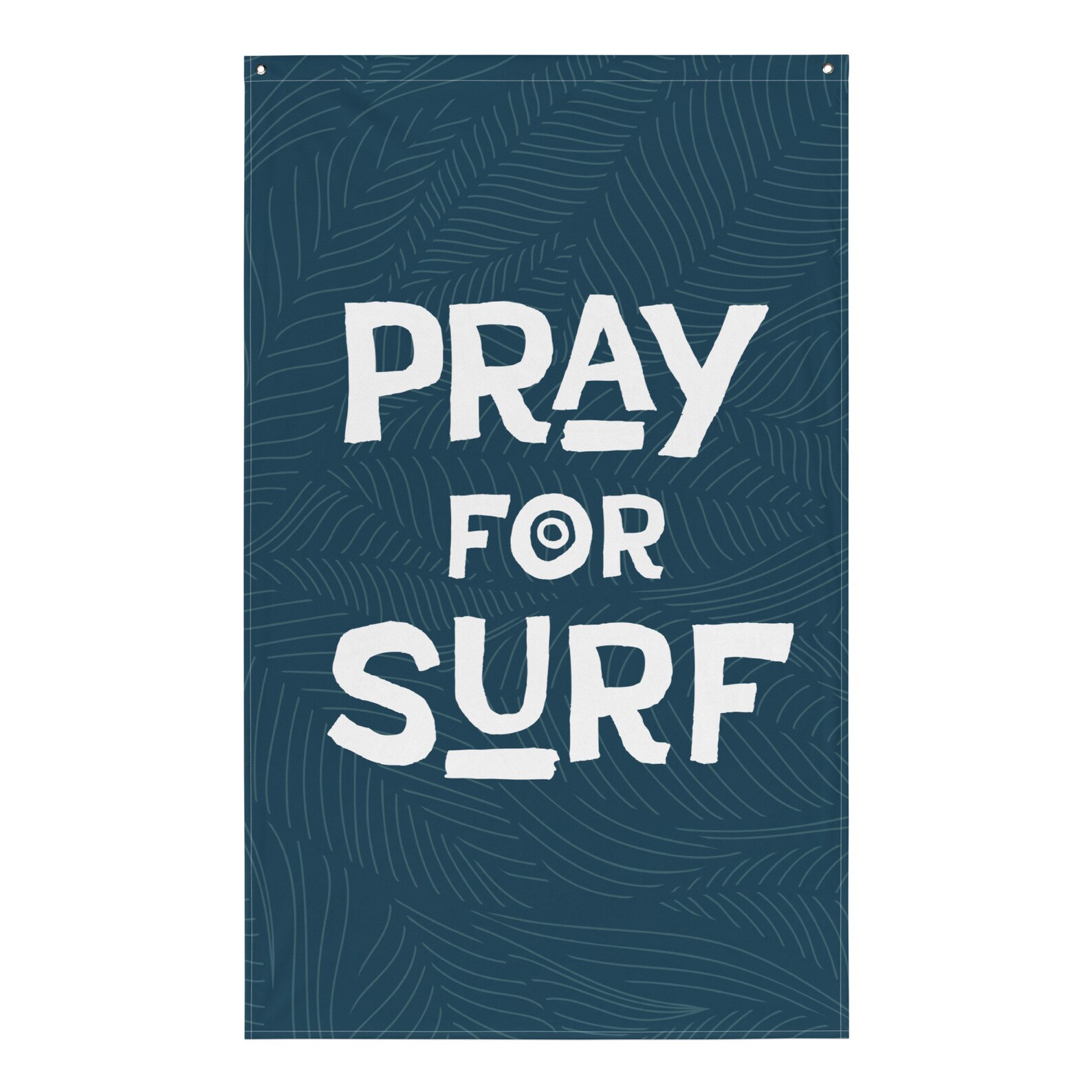 Pray for Surf EXTRA LARGE Wall Flag, 61x38in Blue, Beach, Lifestyle - Etsy
