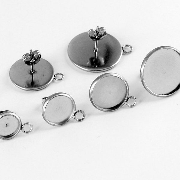 Round Bezel Setting - Etsy