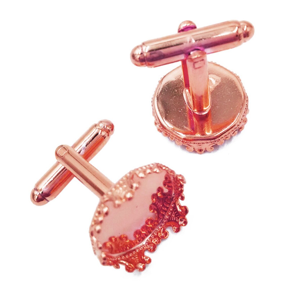 20pcs Brass French Style Cufflinksmetal Plated Cufflink - Etsy