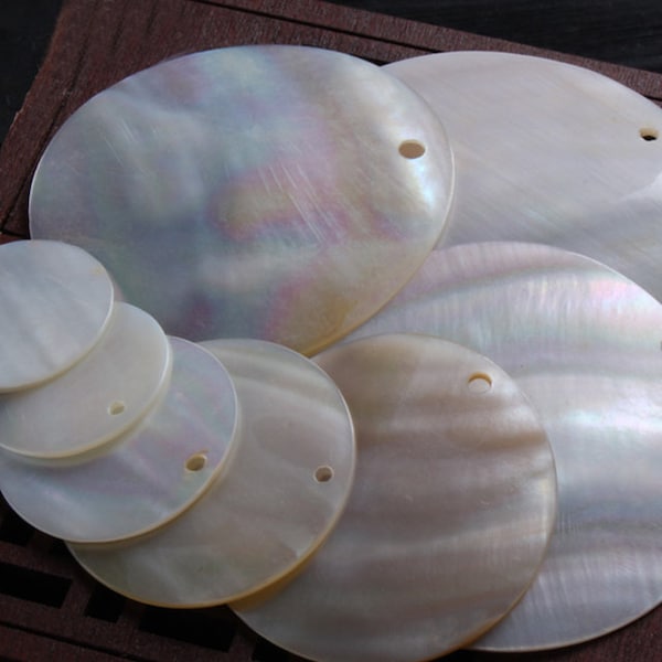 Flat Round Shell - Etsy