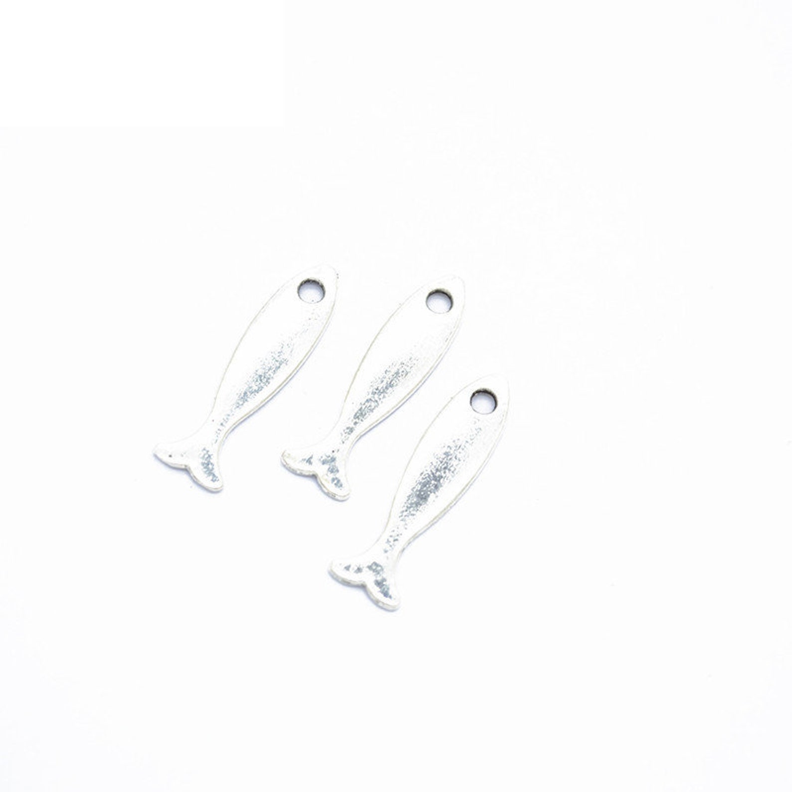 140pcs 26x8mm Antique Silver Fish Pendant CharmsAlloy Fish | Etsy