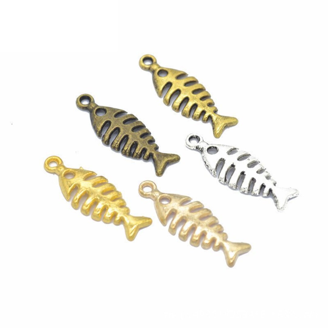 150pcs 26x9mm Antique Silver/antique Bronze/gold/antique Gold/kc Gold ...