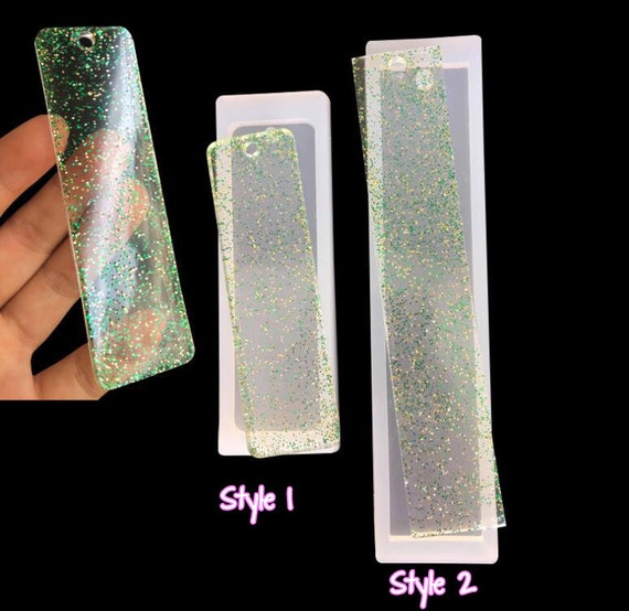 Rectangle Bookmark Moldcrystal Epoxy Rectangle Bookmark | Etsy