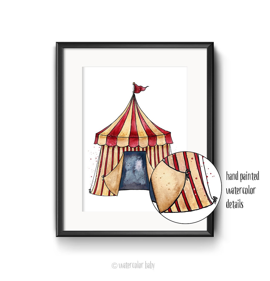 Vintage Circus Art Set of 3 Digital Print Instant Download - Etsy