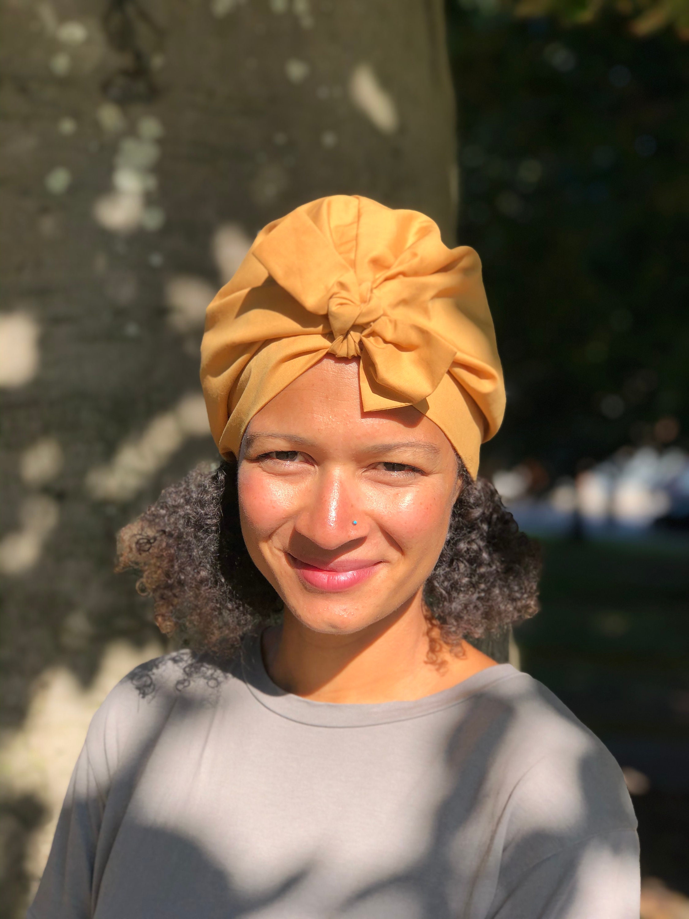 Silk Head Wrap for Sleeping 100% Silk or Cotton Lined | Etsy