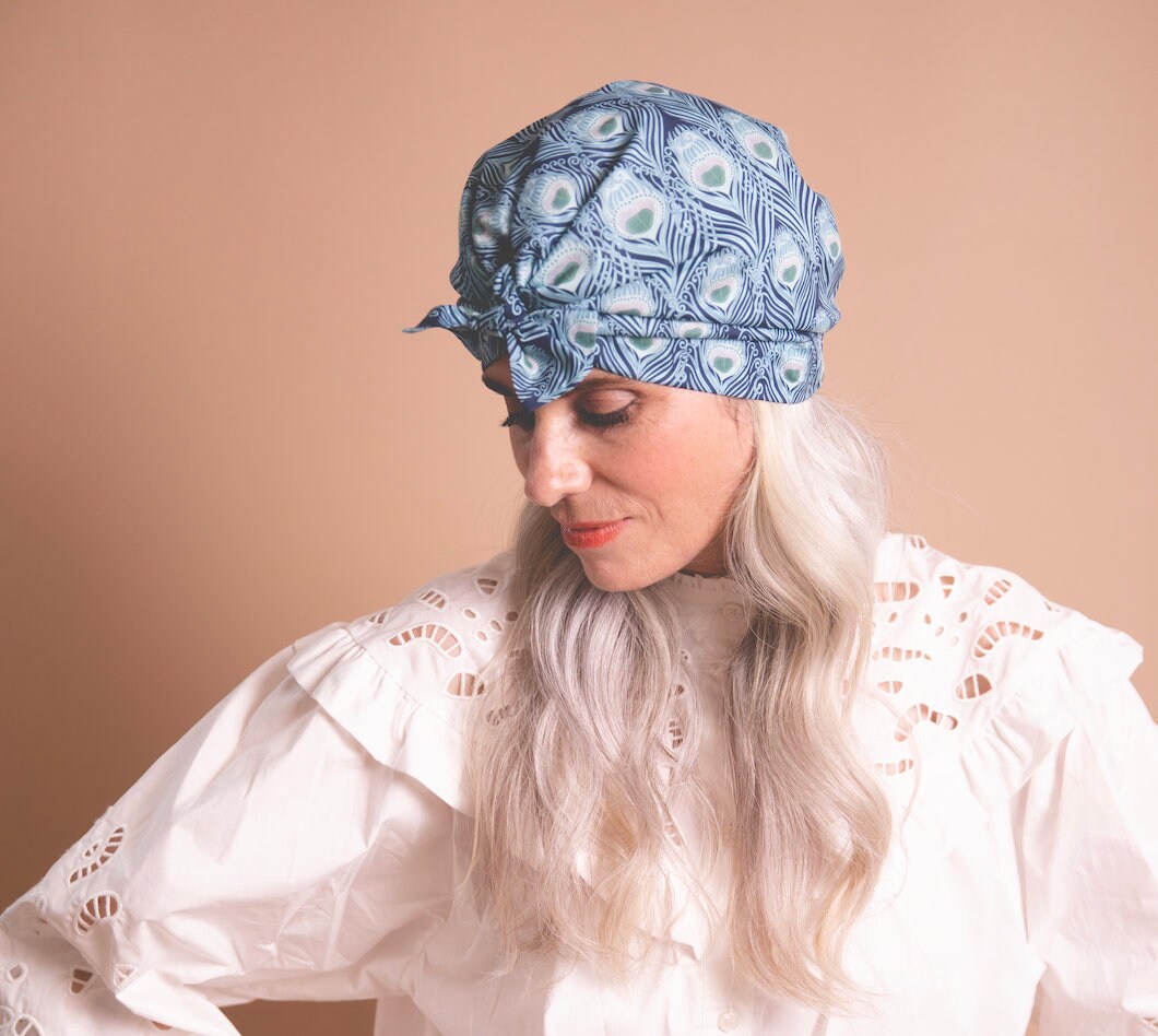 Silk Head Wrap for Sleeping 100% Silk or Cotton Lined Ladies Hair ...