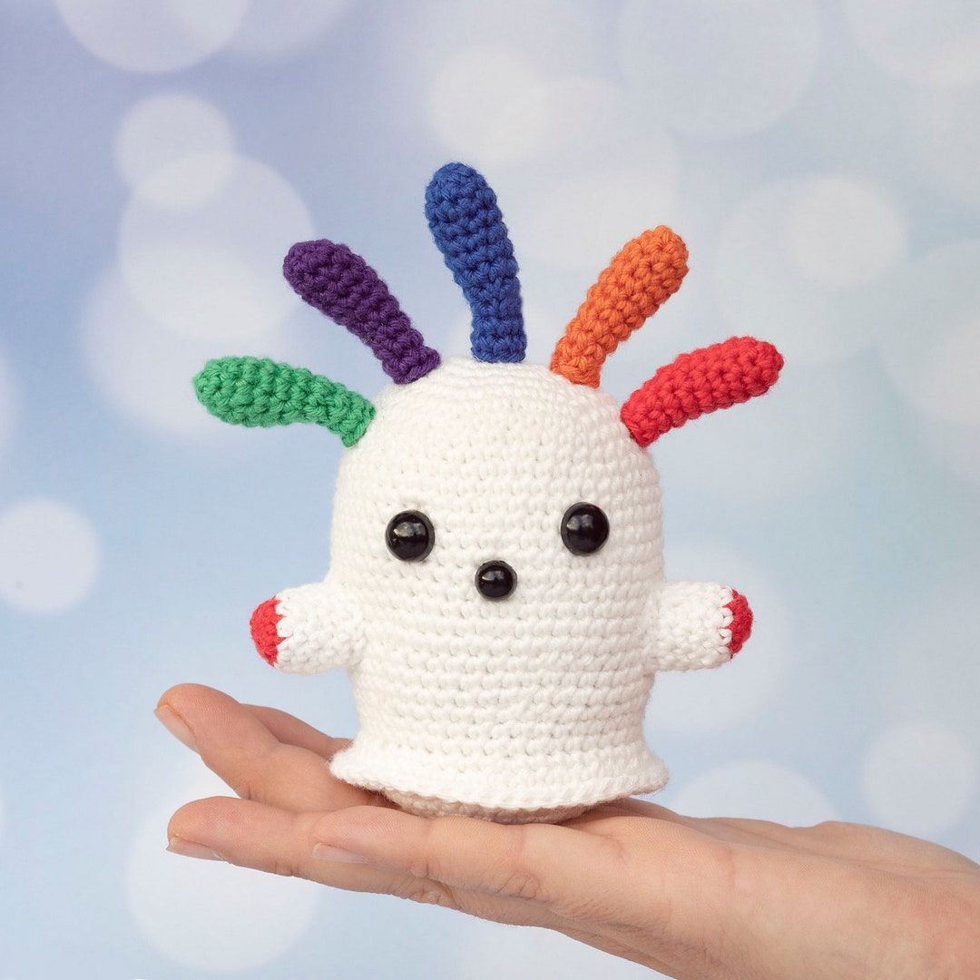 Monster Gyroid Amigurumi Crochet Pattern, Adorable Monster Gyroid DIY ...