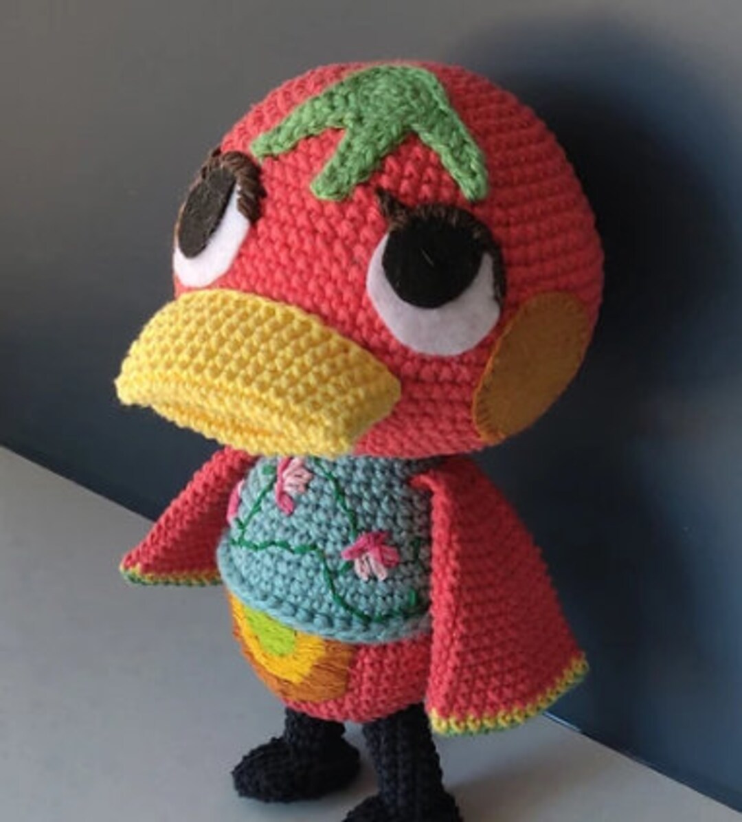 Red Duckie Crochet Pattern, Cute Duck DIY Project, Create Your Own Red ...