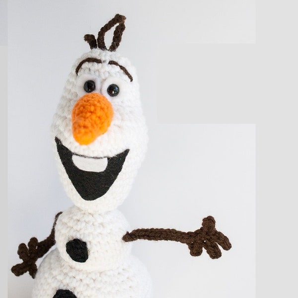 Crochet Olaf Pattern - Etsy