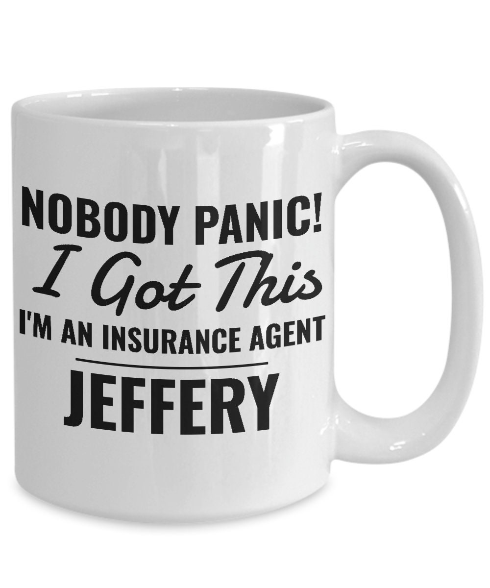 Funny Insurance Agent Gift, Personalized Gift for Insurance Agent ...
