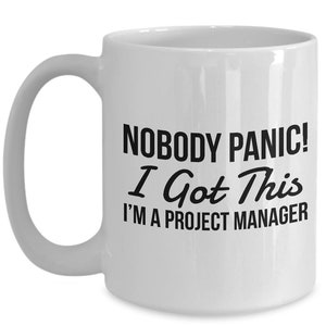 Funny project manager gift gift for project manager humor | Etsy