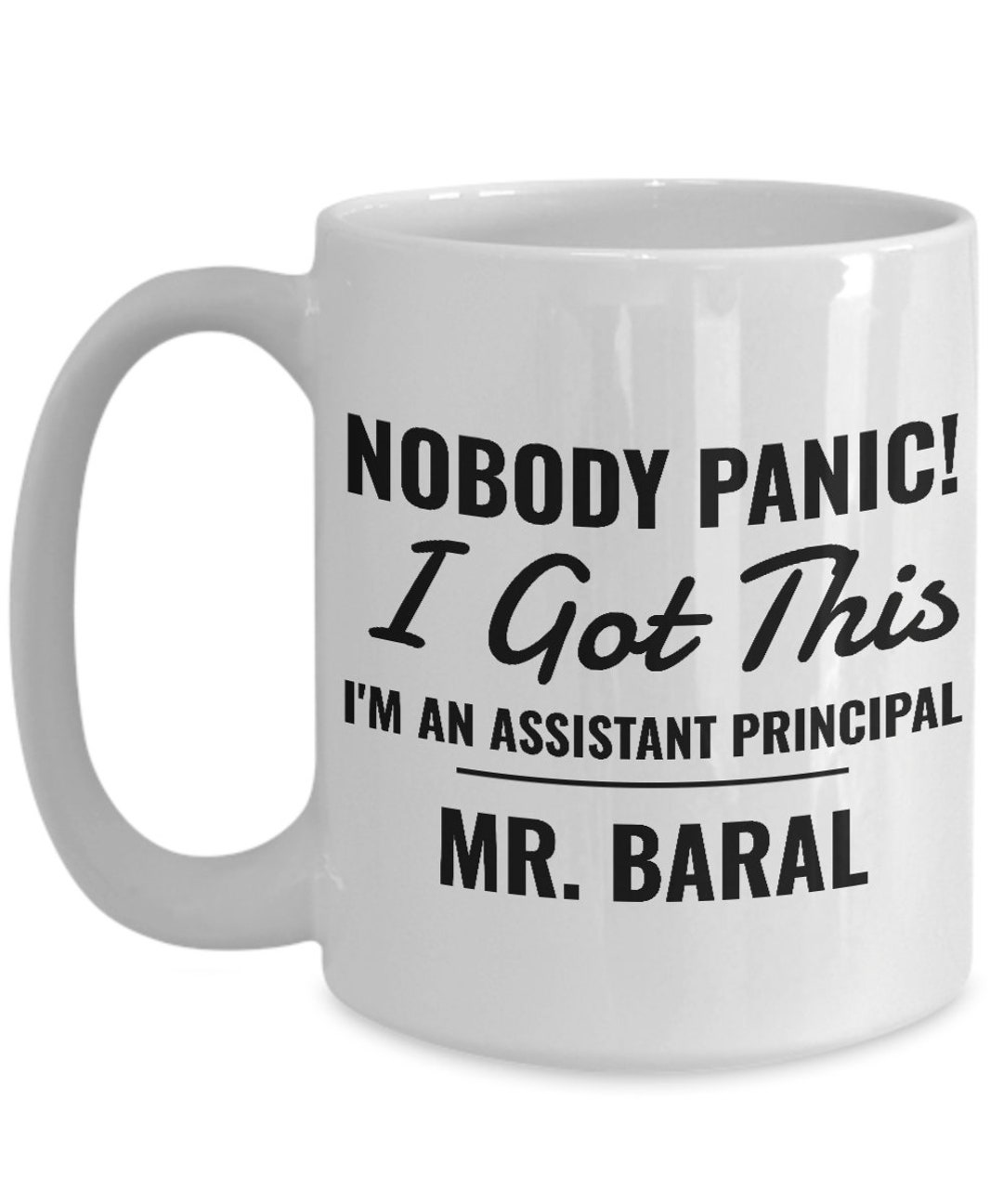 Funny Assistant Principal Gift, Personalized Gift for Assistant ...