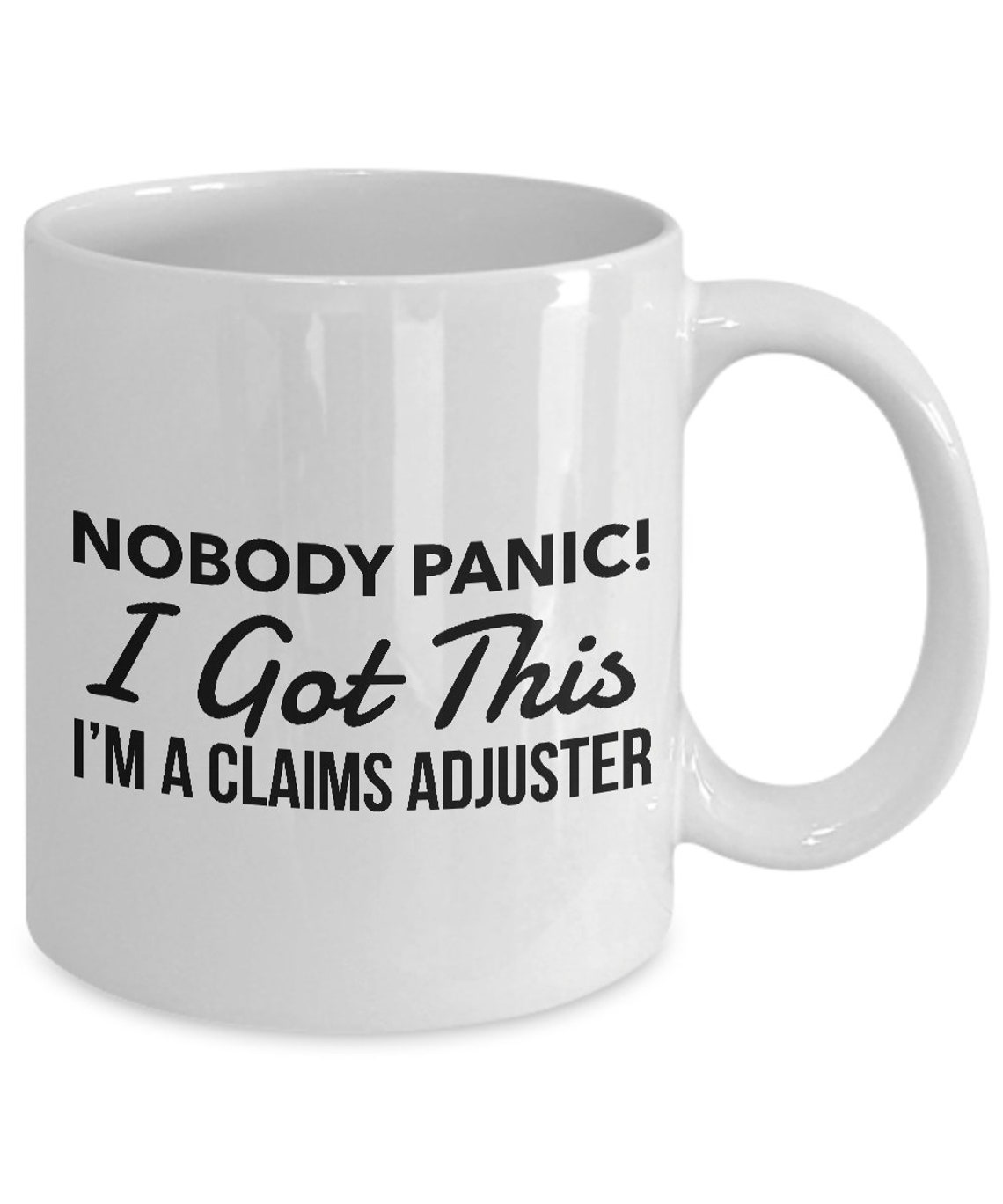 Funny Claims Adjuster Gift, Gift for Claims Adjuster, Humor Mug Claims ...