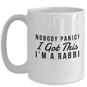 Funny Rabbi Gift, Gift for Rabbi, Humor Mug Rabbi, Rabbi Mug Humor ...