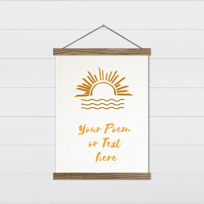 Sun Poem Custom - Etsy