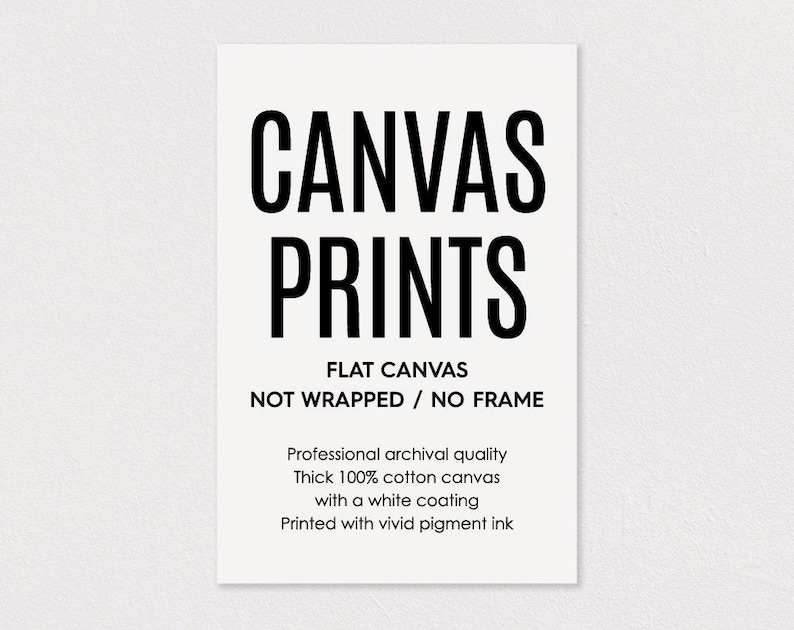 Canvas Prints - Flat / Rolled Canvas Prints - Not Framed or Wrapped-pix ...