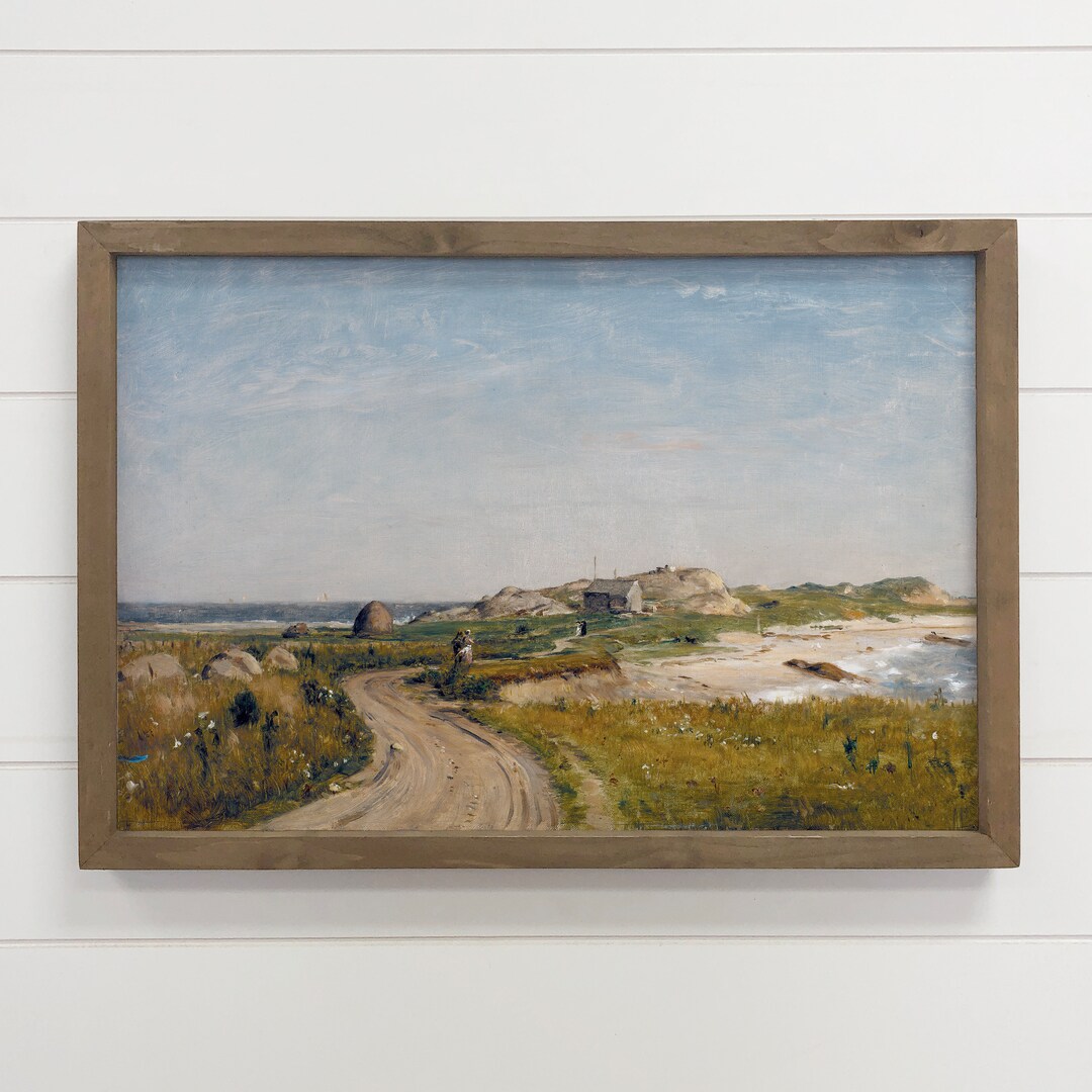 Sakonnet Point Rhode Island - Landscape Canvas Art - Framed - Etsy