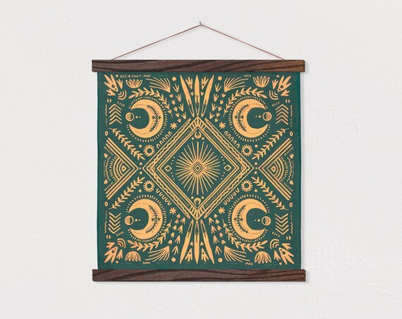 Bandana Frame Wooden Magnetic Hanger Frame for Bandanas and - Etsy
