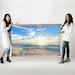44x60 Extra Large Blank Canvas Rolled 100% Cotton Sheets for Painting ...