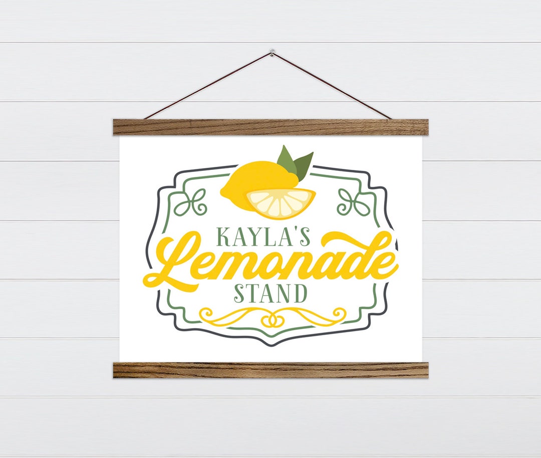 Custom Lemonade Stand - Summer Lemonade Sign - Farmhouse Lemonade Stand ...