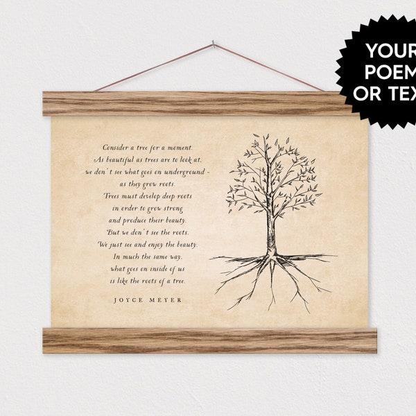 Tree of Life Poem - Etsy