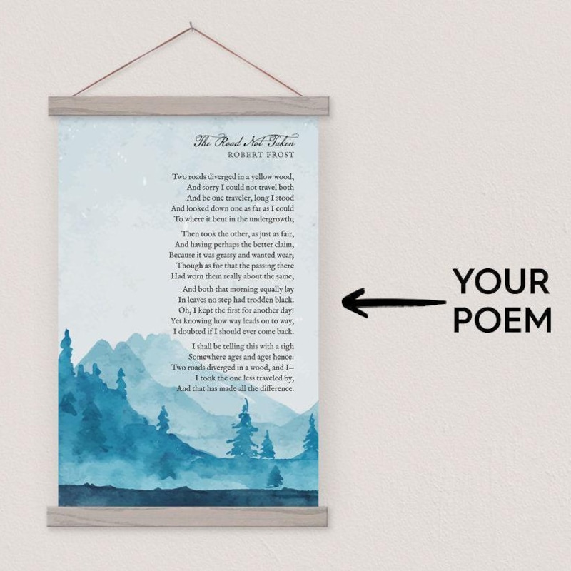 Poetry Broadside - Etsy