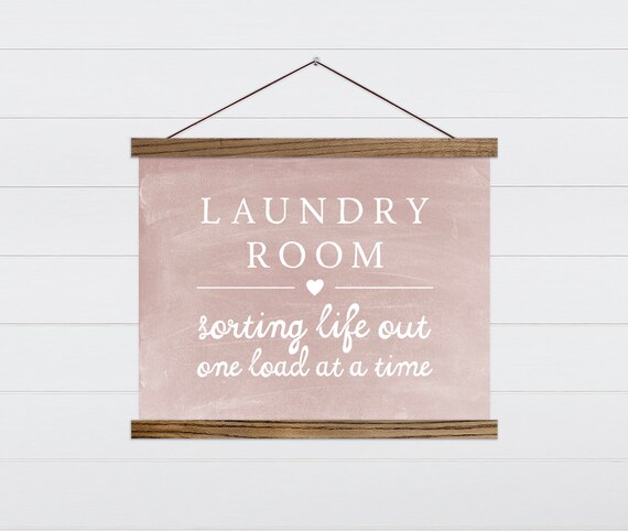 Sorting Life Laundry Room Wall Sign Farmhouse Laundry Wall | Etsy