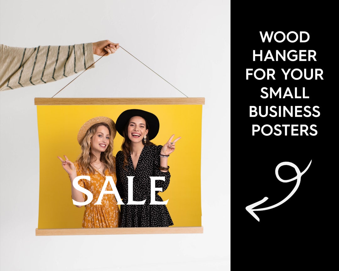 How to Hang Small Business Posters - for Boutique, Booth, Trade Show ...