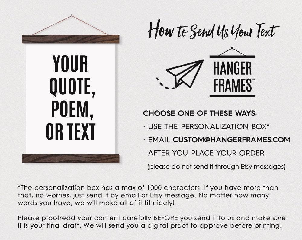 Custom Text Canvas - Simple Font Layout With Any Color Background With ...