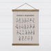 Sign Language Alphabet - Farmhouse Alphabet Wall Hanging - Nursery Wall ...