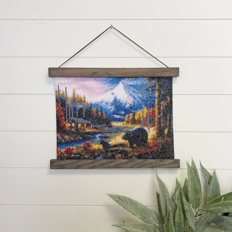 Diamond Art Frame Magnetic Hanger Frame How to Hang - Etsy