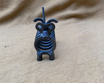 Scrap Metal Dog Sculpture - Etsy