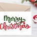 PRINTABLE Christmas Card | 5x7 | Merry Christmas - Instant Download PDF ...