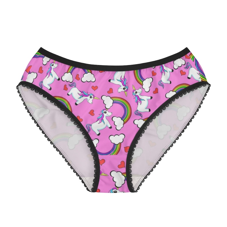 Rainbow Unicorn Panties Anime Kawaii Underwear Etsy Uk