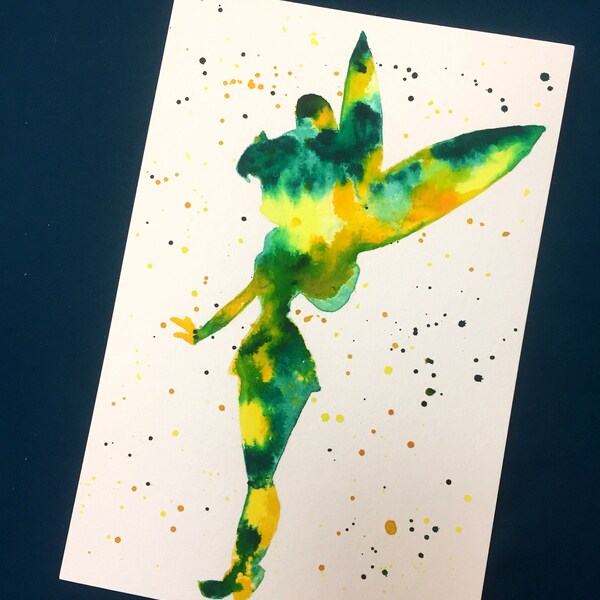 Tinker Bell Painting - Etsy