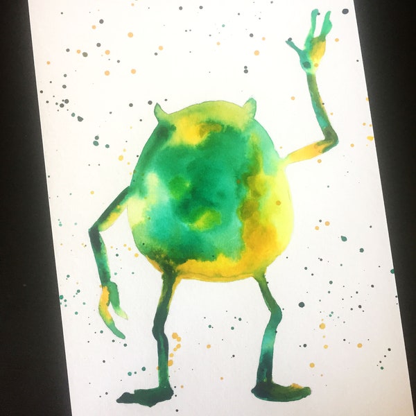 Mike Wazowski Silhouette - Etsy