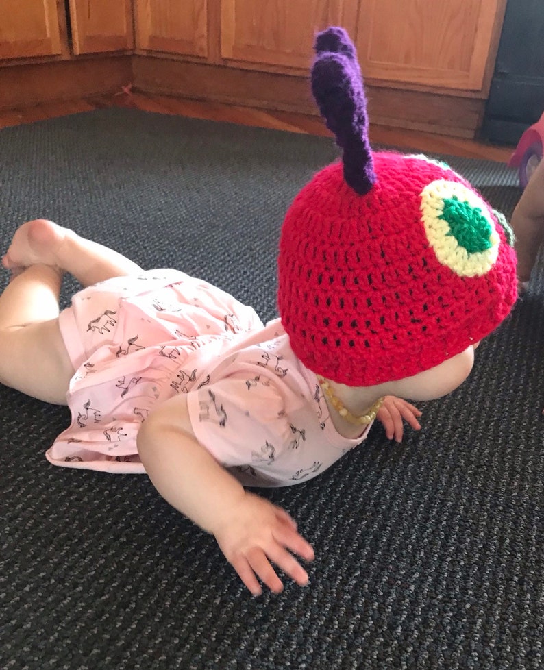 The Very Hungry Caterpillar Hat Size Newborn or 6-12 Months | Etsy