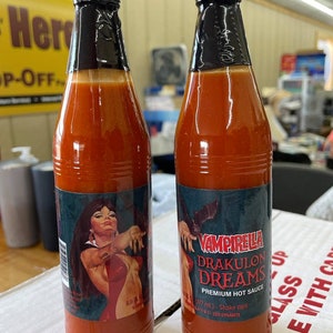 Vampirella® Drakulon Dreams Premium Hot Sauce - Etsy