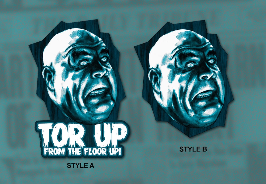 Tor Johnson Vinyl Laminated Stickers - Etsy