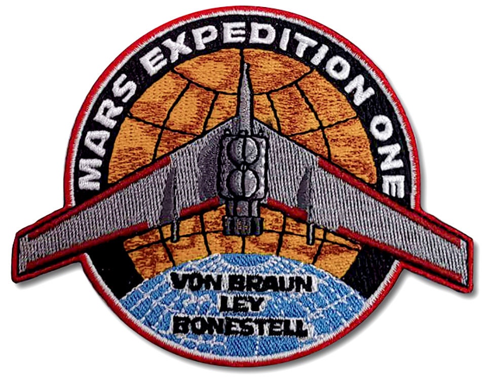 Mars Mission Patches