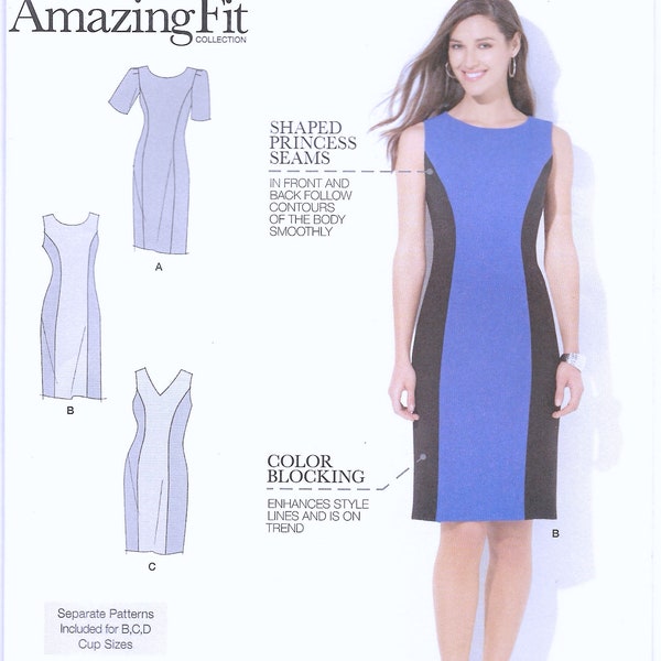 Color Block Dress - Etsy