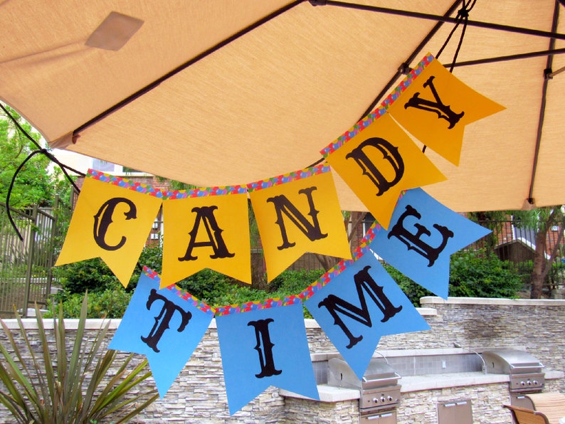 Candy Themed Pool Party Pack - Digital Download - 14 Items - Etsy